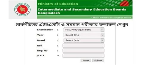 Hsc Result 2021