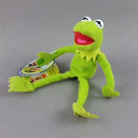 Kermit The Frog Finger Puppet Muppets Starbucks Coffee 4 Inch 1799195883