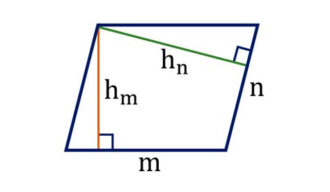 Площадь параллелограмма формулы нахождения S параллелограмма примеры