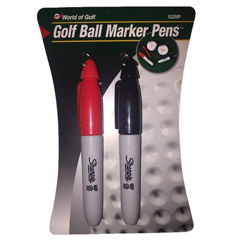 Wog Golf Ball Marker Pens 532mr The Golfers Club