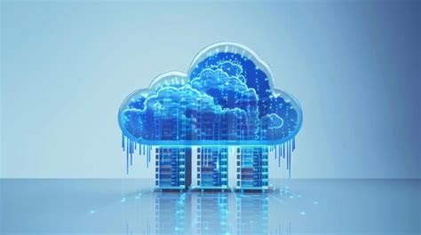 Premium Photo The Concept Of Cloud Computing And Remote Data Storage