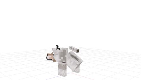 Mmd Minecraft Wolf By Blackpeacock10000 On Deviantart