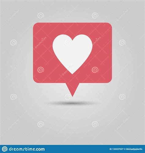 Social Media Popup Notification Message Window Icon Stock Illustration