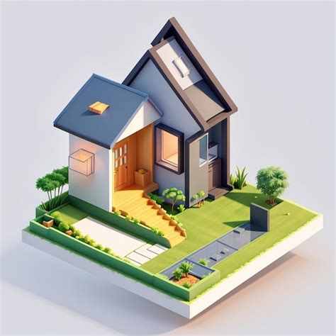 Premium Photo 3d Render Of A Minimalist Modern Architecture Villa