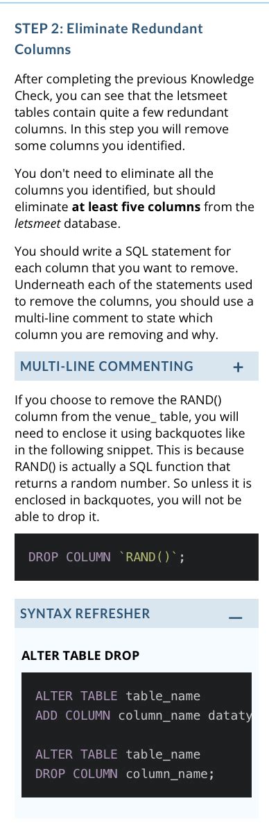 INSTRUCTIONS Oo Project Overview Normalization In Chegg