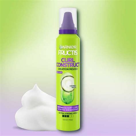 Fructis Style Curl Construct Creation Mousse Garnier Fructis Style Curl Construct Creation Mousse Garnier