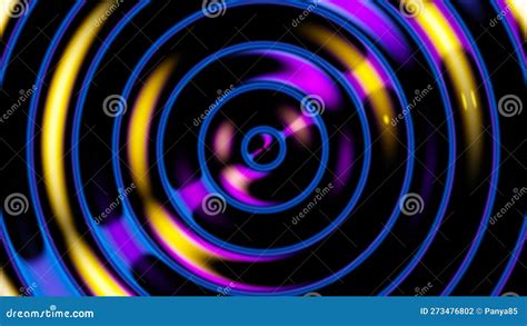 Futuristic Iridescent Holographic Waves Metallic Foil Background Neon Colors Wavy Surface