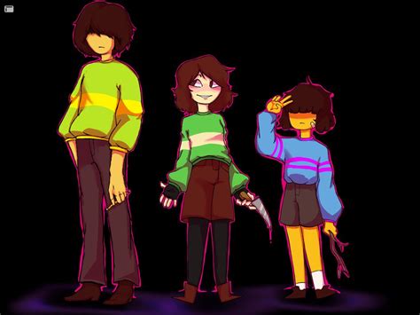 Kris Deltarune Kfc Gang Chara Frisk Deltarune персонажи
