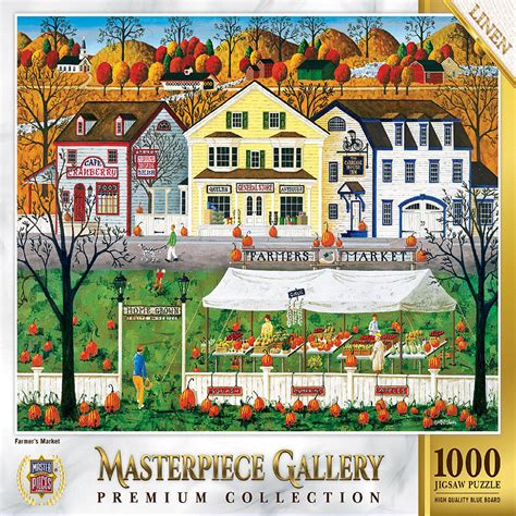Masterpieces Masterpiece Gallery Farmers Market 1000 Piece Puzzle