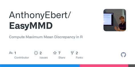 Github Anthonyebert Easymmd Compute Maximum Mean Discrepancy In R