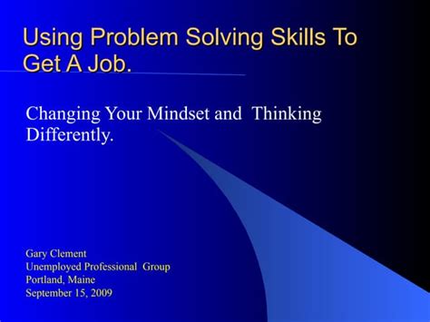 Critical Thinking Problem Solving Creativitypptx
