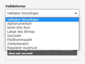 PHP TYPO3 V9 How To Register A Custom Validator In Backend