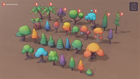 Creative Trio Free Cco Stylized Low Poly 3d Models Game Assets Vr