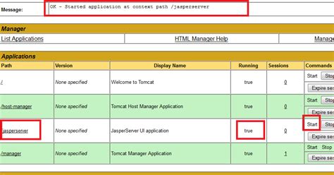 jaspersoft bi suite tutorials tomcat is running but jasper server ui start up problem how to