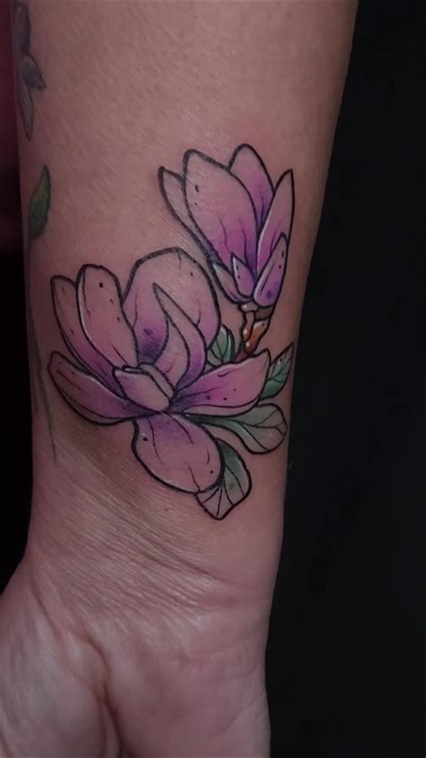 Magnolia Tree Tattoo Magnolia By L Prang Flower Print Inkanddrop