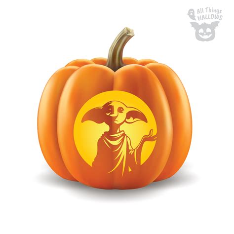 Dobby Pumpkin Stencil Allthingshallows