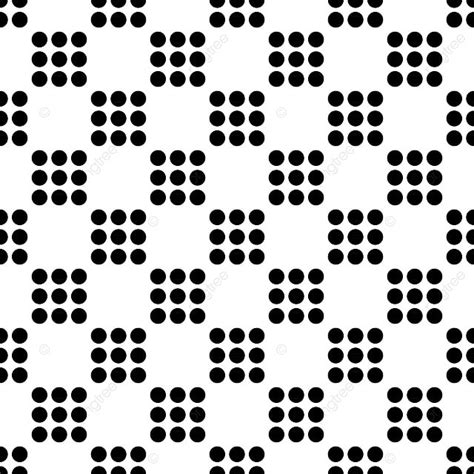 Vector Abstract Seamless Dots Pattern Background Optical Surface Fashion Background Image And