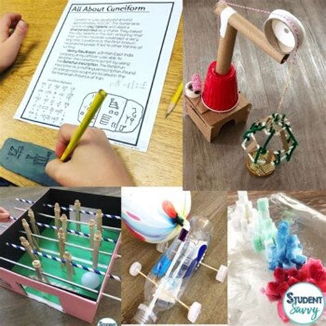 Stem Activites Bundle Challenges Upper Elementary Stem Middle School