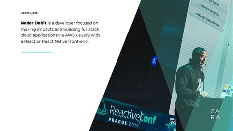 Personal Branding For Nader Dabit Senior Dev Aws On Behance