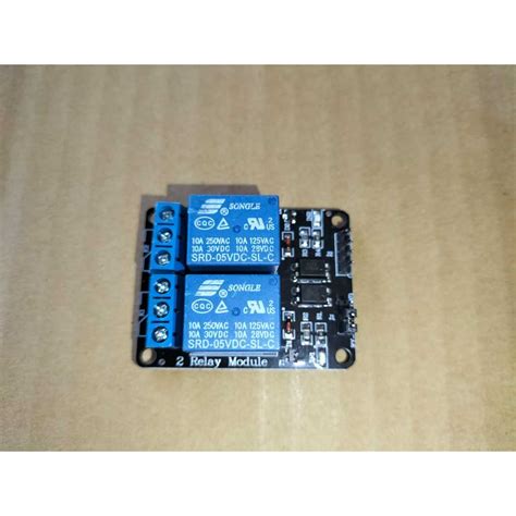 Jual Relay Module For Arduino V V V Low Trigger Channel With Optocoupler Shopee Indonesia