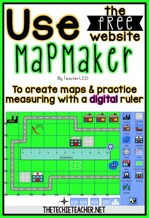 Mapmaker Create Maps And Practice Measuring With A Digital Ruler