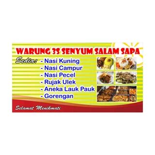 Jual Spanduk Warung Spanduk Warteg Spanduk Makanan Spanduk Custom