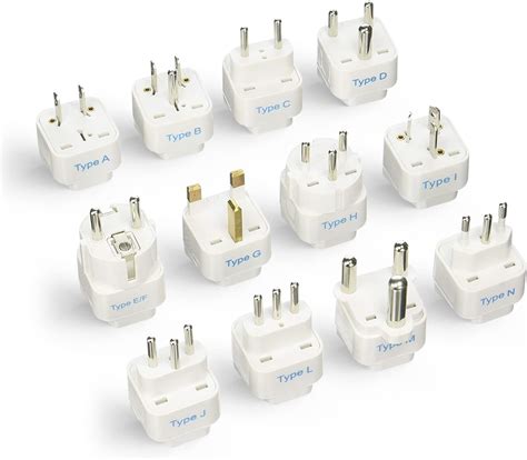 Hozzx Universal Travel Adapter Kit International Power