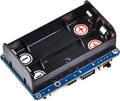 Jp Ups Hat D Ups 電源モジュール 5v 電源安定した電流出力ハット Rpi 3 3b 4b 開発ボード