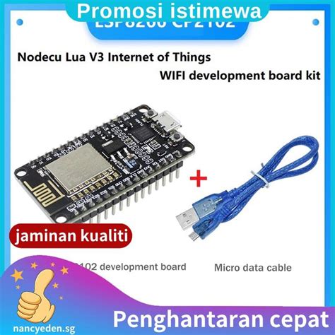 Esp8266 Cp2102 Development Board Usb Cable Esp 12e Mcu Esp8266 Nodecu Lua V3 Internet Of Things