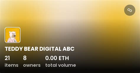 Teddy Bear Digital Abc Collection Opensea