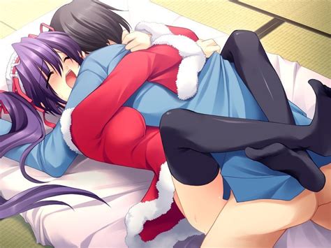 Rule 34 Bed Black Hair Blush Christmas Circus Disk Christmas Days