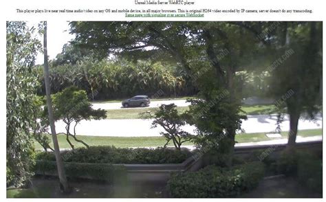 how to stream an ip camera to a website via webrtc free software