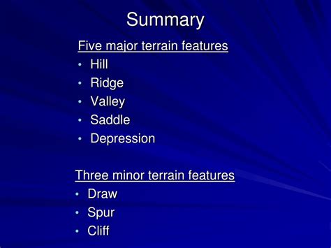 Ppt Essential Terrain Features Identification Guide For Map Reading Powerpoint Presentation