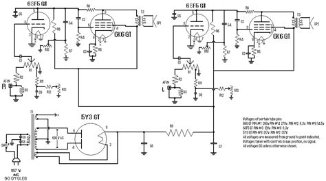 Stereo Tube Amplifier 4 Watts Schematic Design