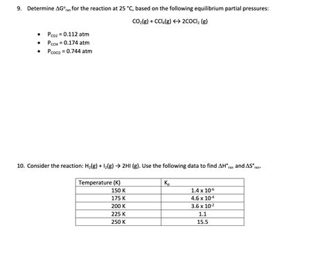 Solved What do the signs or of ΔG ΔH and ΔS Chegg com