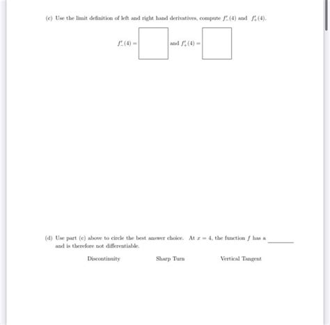 Solved Let F Be A Continuous Function Define The Left Chegg