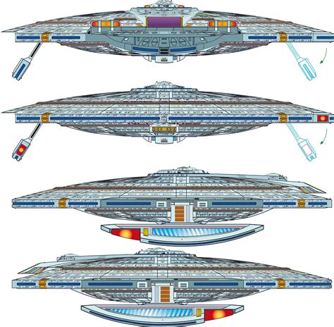 U S S Arrogant Primary And Secondary Hull Separation Saucer Section