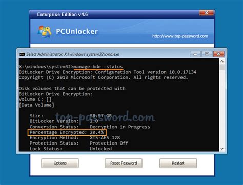 How To Reset Windows Password On Bitlocker Encrypted Drive