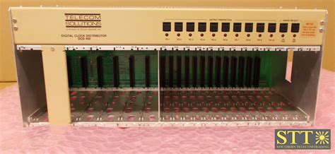 090 40001 01 Telecom Solutions Digital Clock Distributor Chassis Dcd