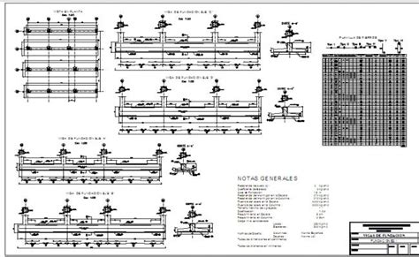 Structural Detail Of Beam And Column Connection 2d View Cad Construction Unit Layout Autocad