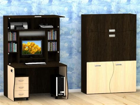 складной шкаф для компьютера