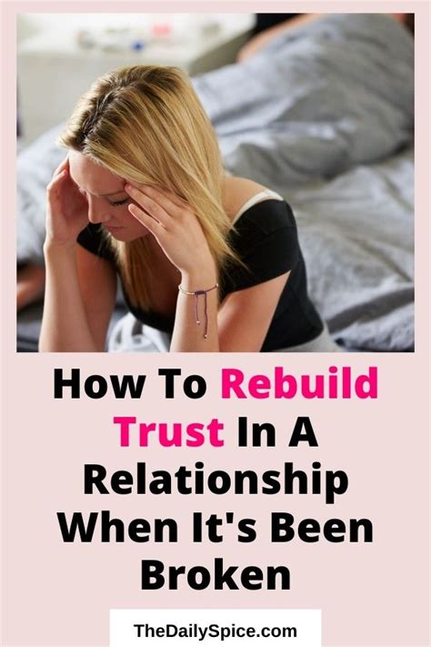 How To Rebuild Trust In A Relationship After Its Been Shattered