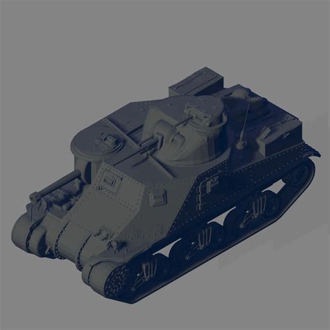 M3 Lee 3d Model Cgtrader
