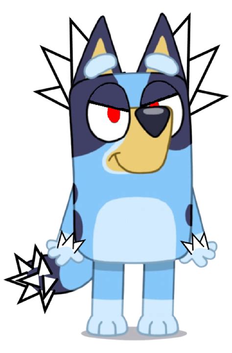 Bluey Evil Blank Template Imgflip