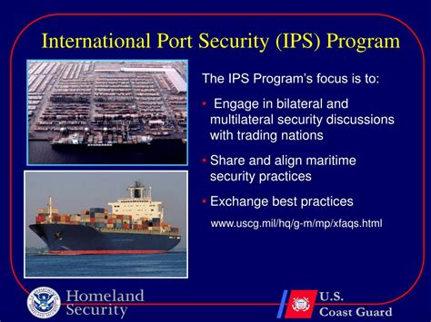 Ppt U S Coast Guard Isps Code Implementation Powerpoint Presentation