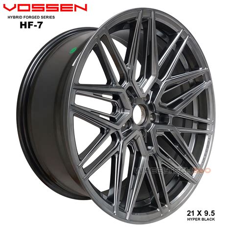 Vossen Wheels Hf 7 Hyper Black Hybrid Forged Series For Tesla Model Y