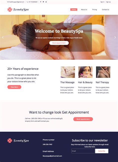 Professionally Designed Templates New From Zoho Sites Zoho Blog