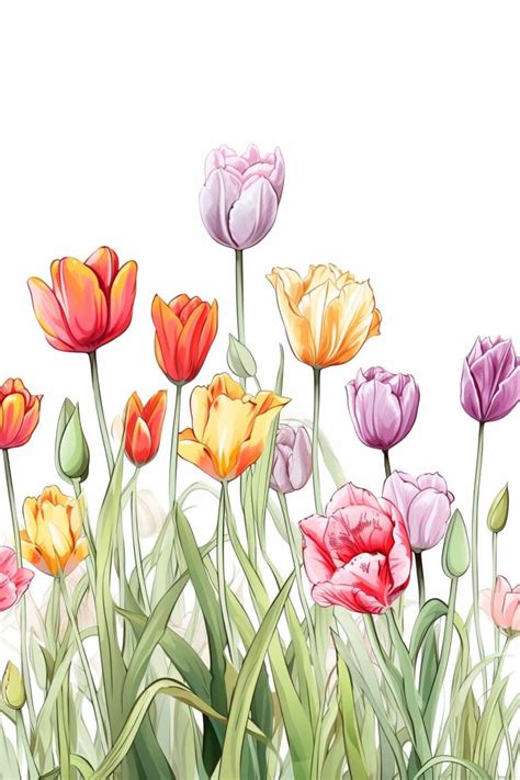 How To Draw A Tulip In 7 Simple Steps Yonderoo