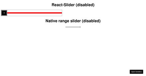 React Slider Kybd A11y Codesandbox