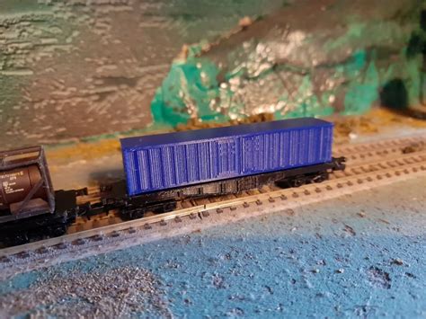 Model Container N Scale By Franc12 Download Free Stl Model